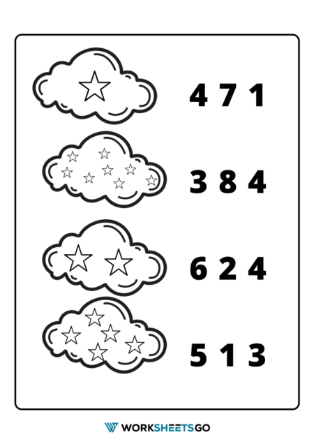Counting Stars Worksheets | WorksheetsGO