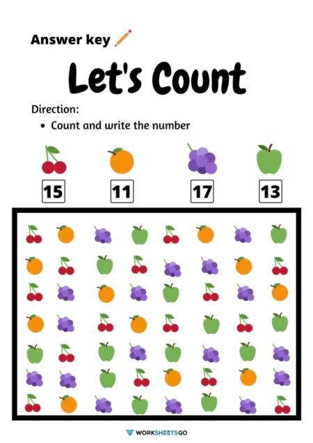 Number Practice Worksheets | WorksheetsGO