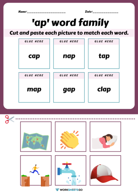 AP Word Family Worksheets | WorksheetsGO