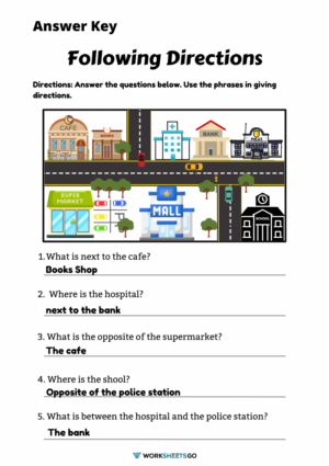 Following Directions Worksheets | WorksheetsGO