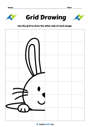 Grid Drawing Worksheets | WorksheetsGO