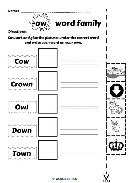 Printable 1st Grade Phonics Worksheets | WorksheetsGO