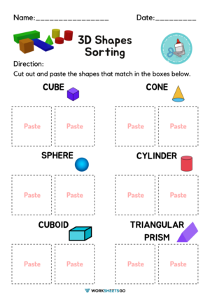Shapes Around The House Worksheets | WorksheetsGO