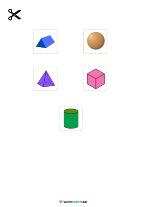 3D Shapes Word Problems Worksheets | WorksheetsGO
