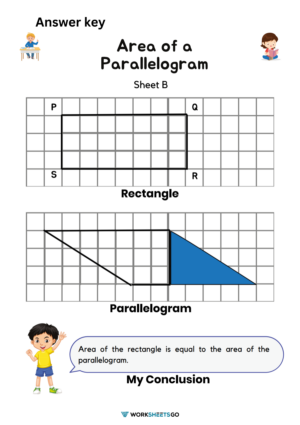 Area Of A Parallelogram Worksheets | WorksheetsGO