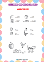Beginning And Ending Sounds Worksheets | WorksheetsGO