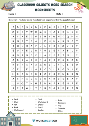 Find The Hidden Objects Worksheets | WorksheetsGO