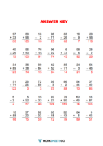 Two Digit Addition And Subtraction Worksheets | WorksheetsGO