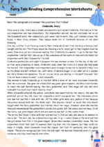 Fairy Tale Reading Comprehension Worksheets | WorksheetsGO