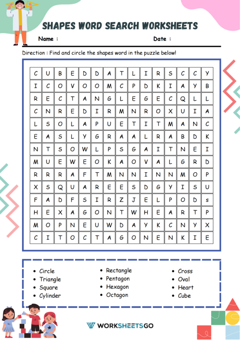 Shapes Search Worksheets WorksheetsGO shapes-search-worksheets-worksheetsgo
