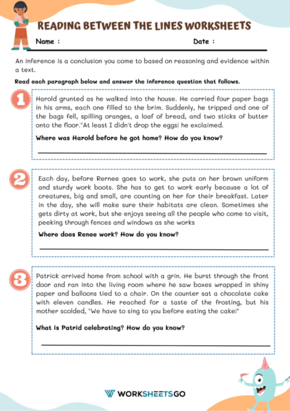 Fairy Tale Reading Comprehension Worksheets | WorksheetsGO
