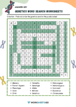 Genetics Word Search Worksheets | WorksheetsGO