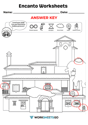 Encanto Worksheets | WorksheetsGO