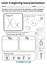 Beginning Sound Worksheet With Pictures | WorksheetsGO