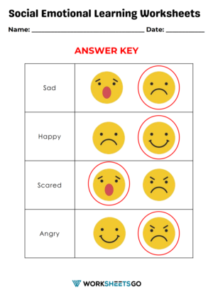 Social Emotional Learning Worksheets | WorksheetsGO