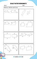 Scale Factor Worksheets | WorksheetsGO