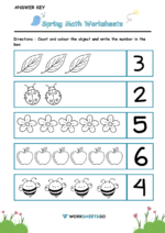 Spring Math Worksheets | WorksheetsGO